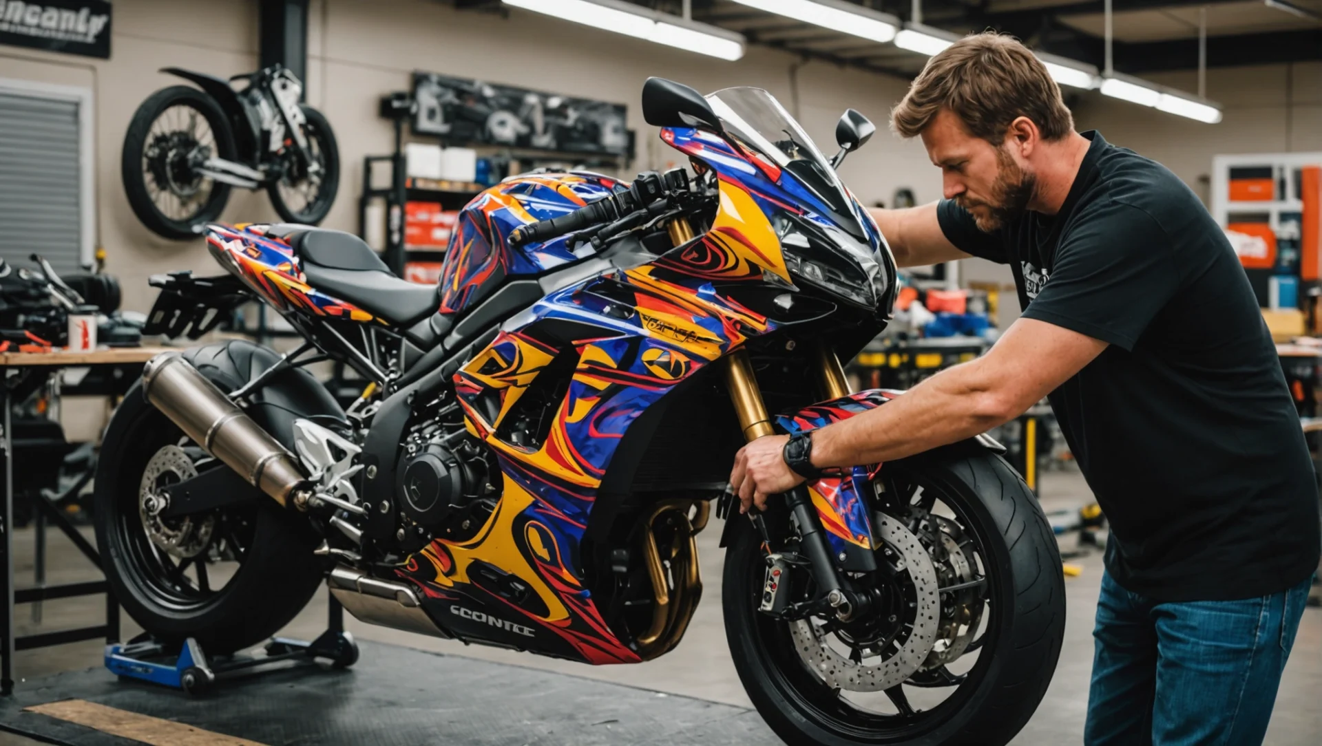 Transformez votre Moto: L'Art du Covering et ses Avantages